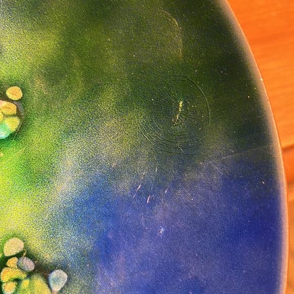 bovano | Accents | Bovano Enamel On Copper Blue And Green Bowl | Poshmark